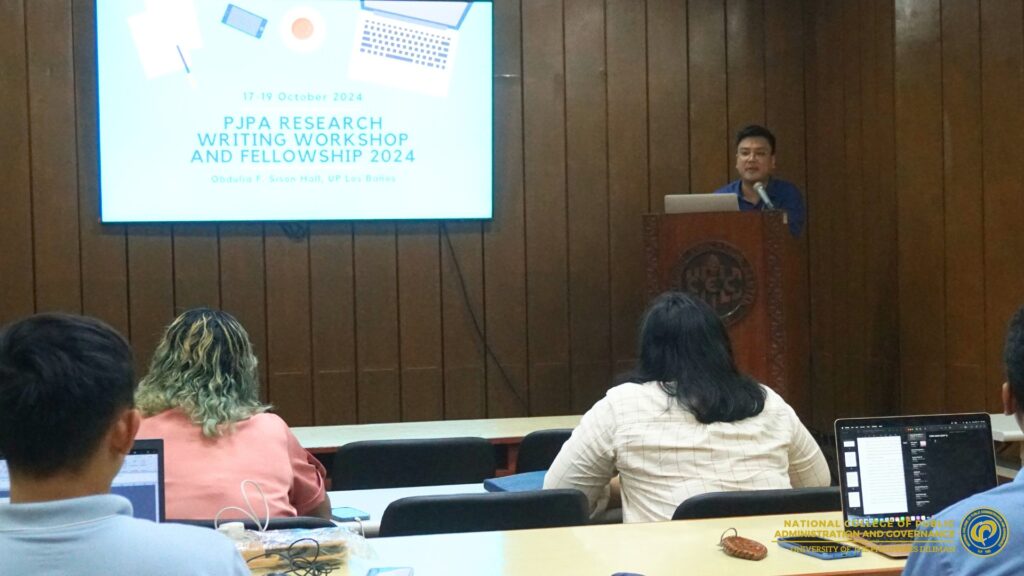 Publications Office - NCPAG - UP National College of Public Administration and Governance