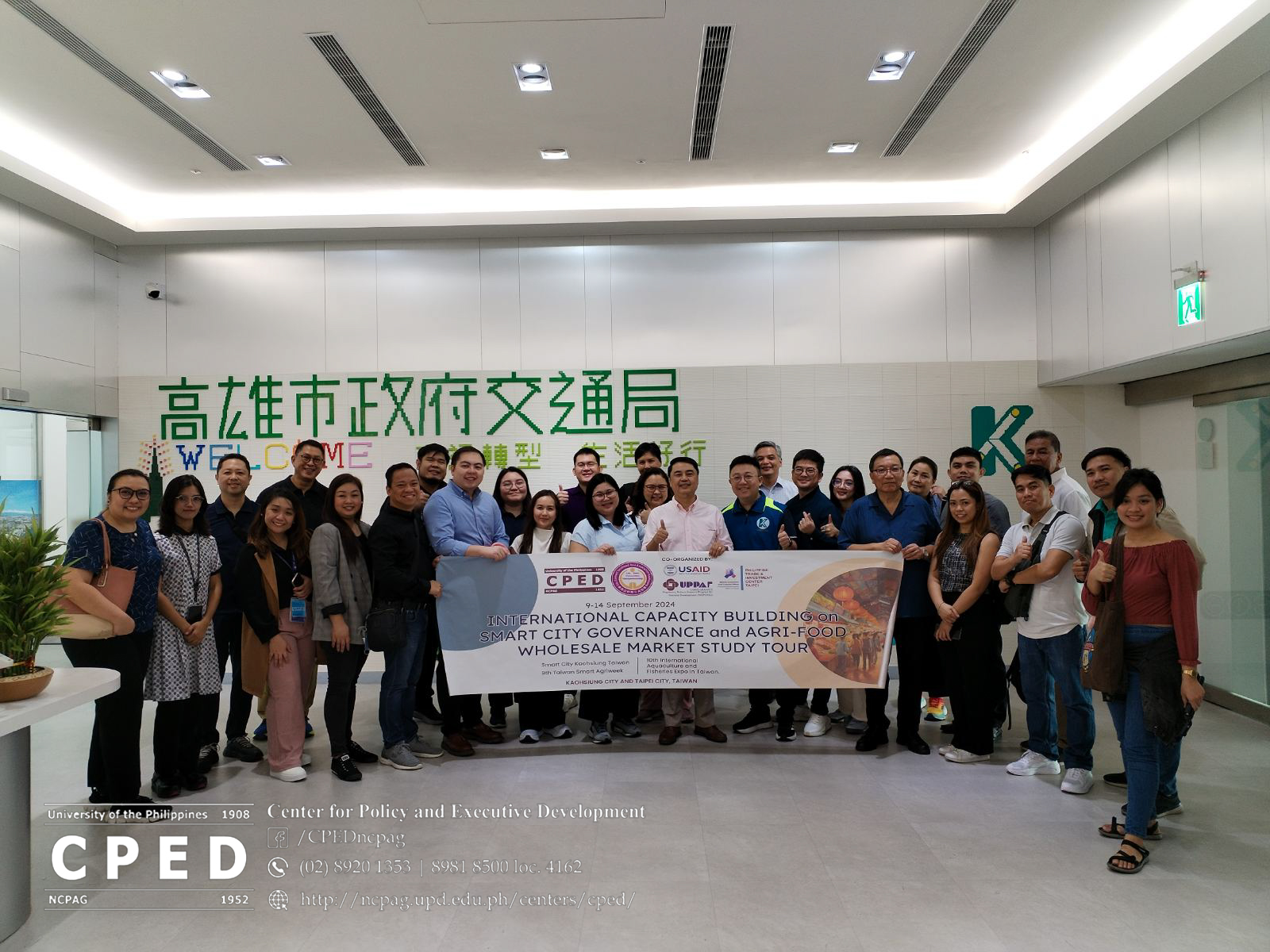 CPED Spearheads Taiwan SMART City Governance and Agri-Food Wholesale ...