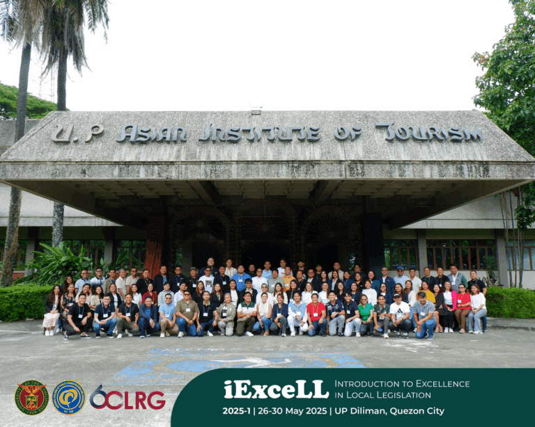 Excellence in Local Legislation (iExceLL) Certificate Course - NCPAG ...